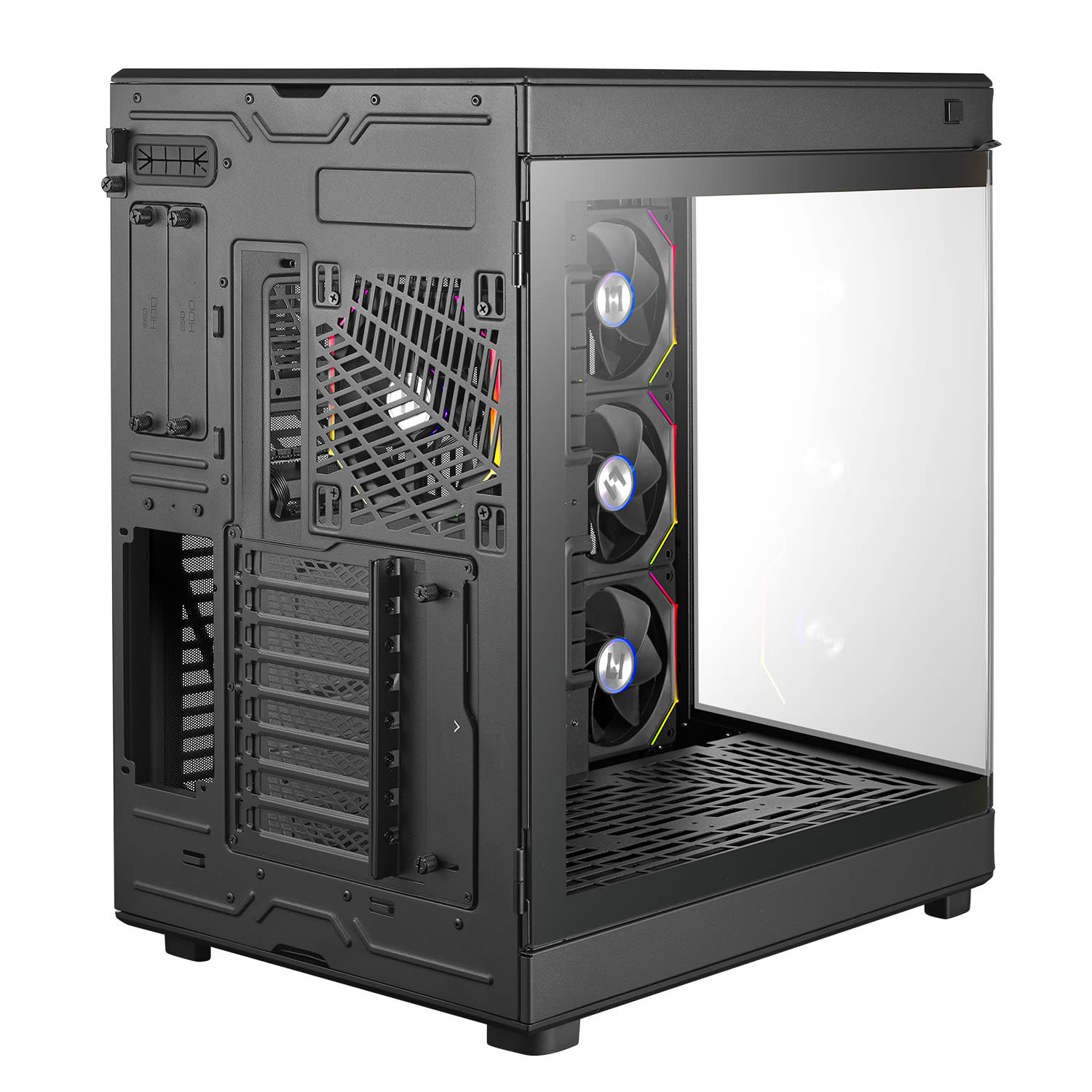 Nemesis Full Tower Case Black | Plaisio.gr