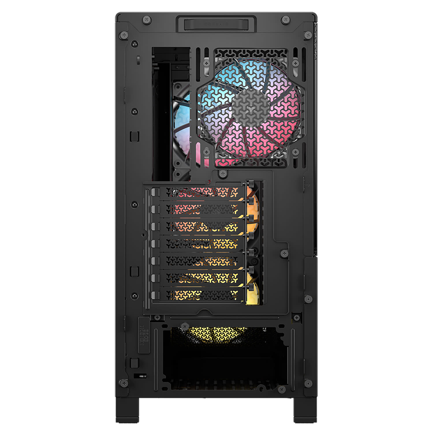 Case Corsair 4000D Frame LCD Xenon Edge ARGB Black | Plaisio.gr