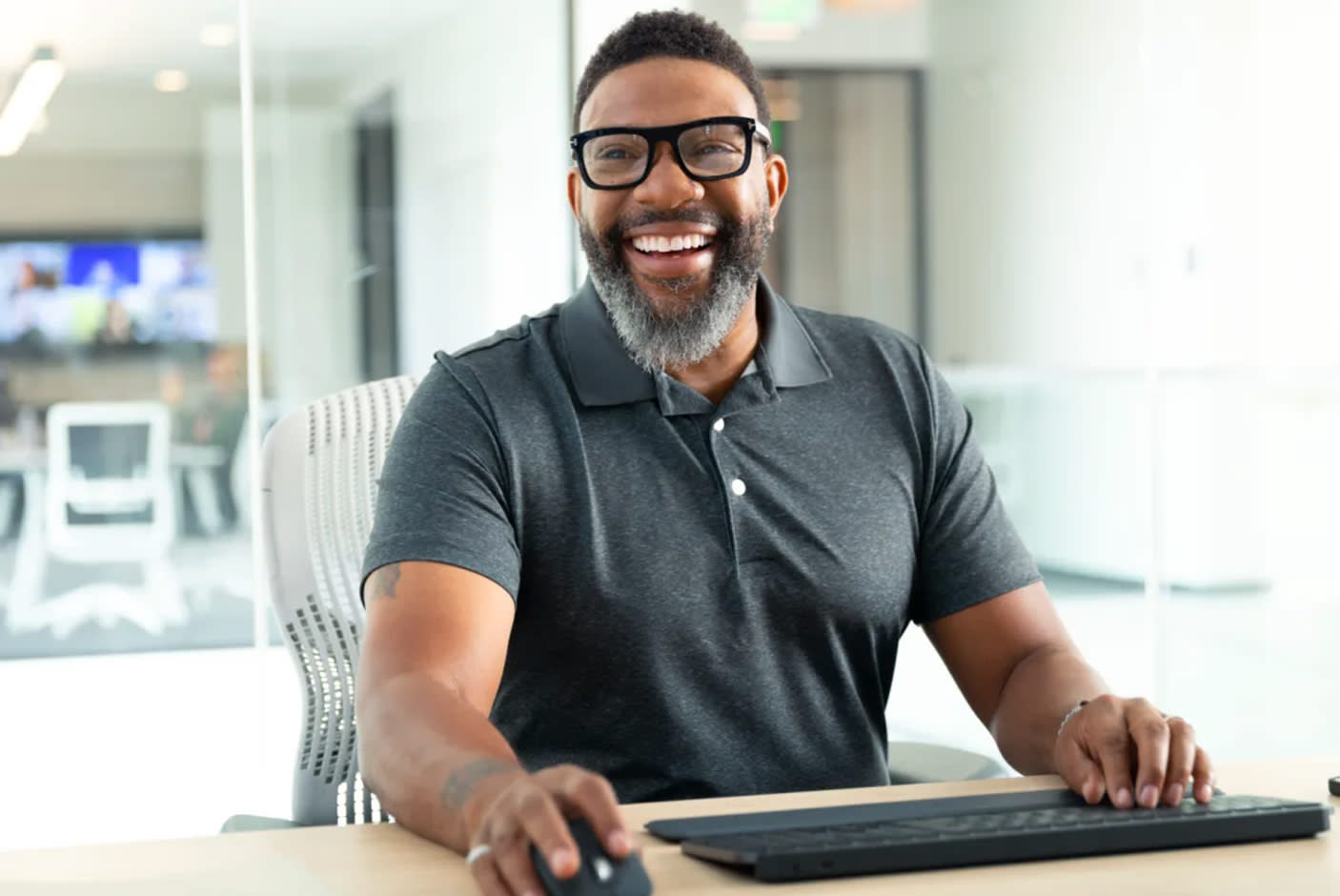 Πληκτρολόγιο MX Keys B2B Combo Bluetooth | Plaisio.gr