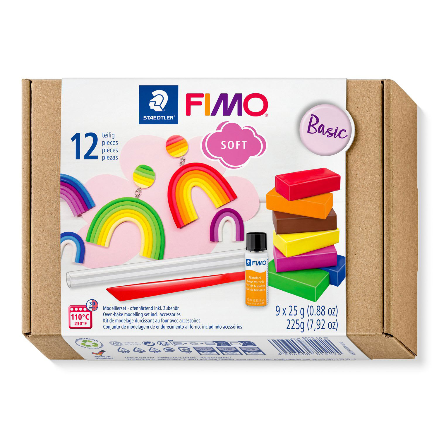 Σετ για Παιδιά Basic Fimo 12τεμ. | Plaisio.gr