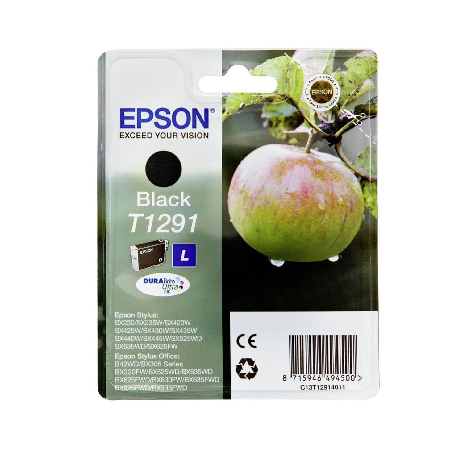 Μελάνι Epson T1291 Black | Plaisio.gr