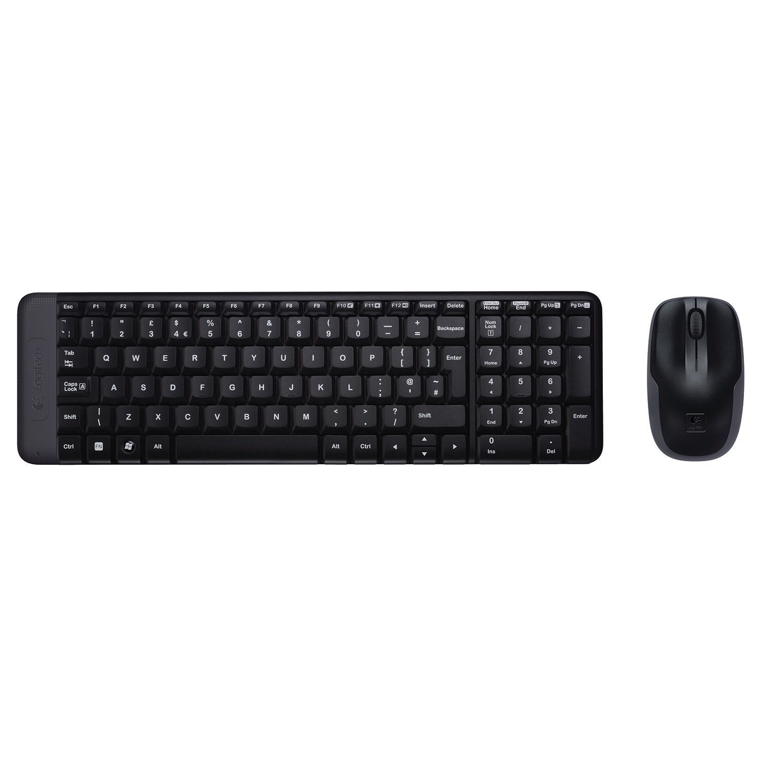 Logitech Πληκτρολόγιο-ποντίκι MK220 Ασύρματο | Plaisio.gr