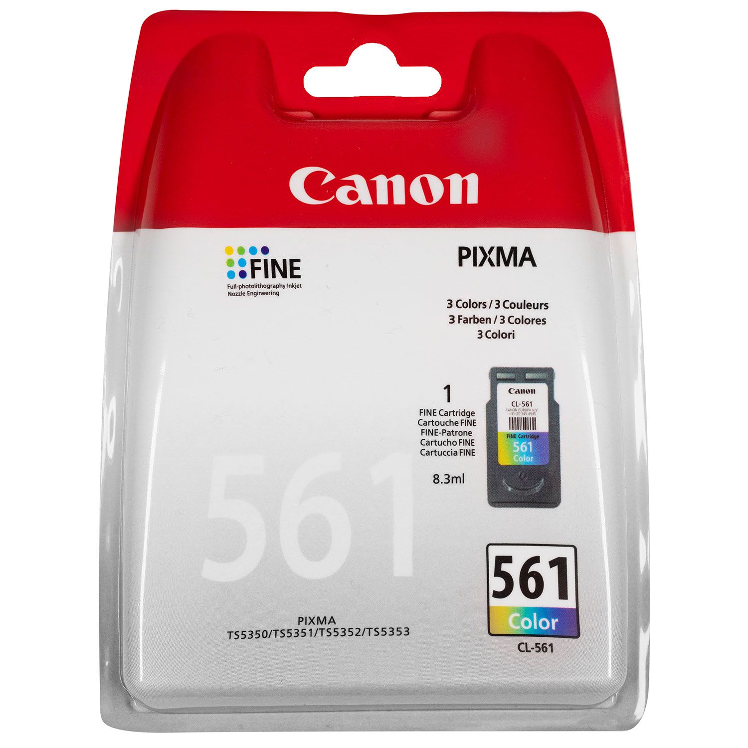 ΜΕΛΆΝΙ CANON CL-561 COLOR | Plaisio.gr