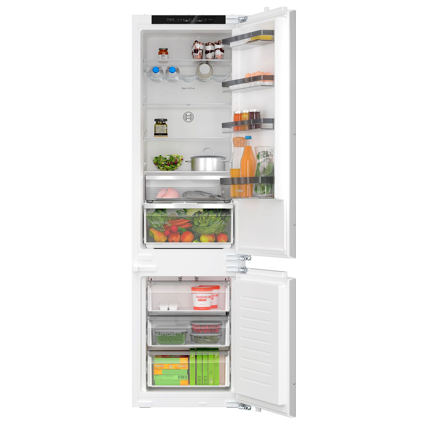 Bosch KIN96VFD0 Ψυγειοκαταψύκτης Εντοιχιζόμενος | Plaisio.gr