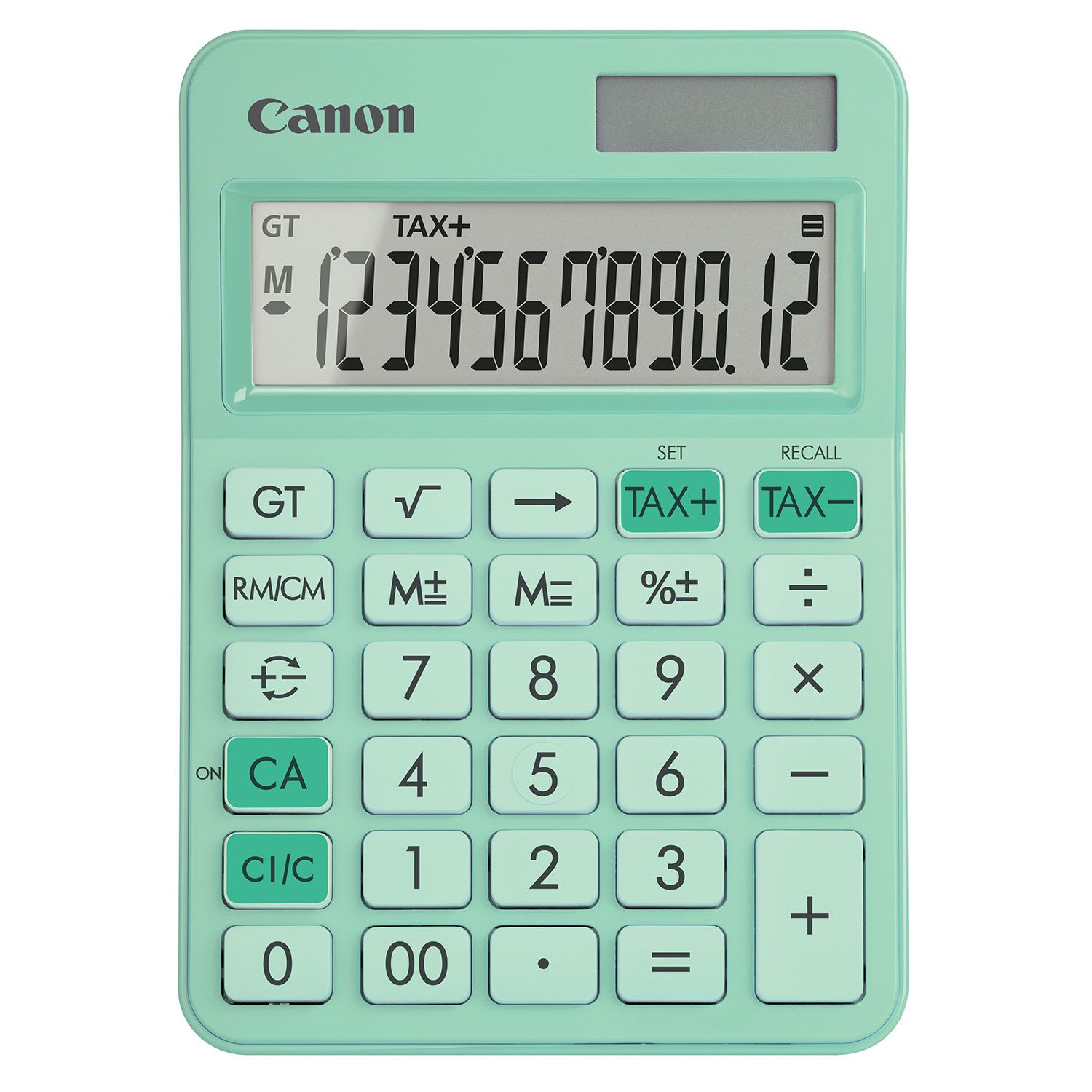 Canon Αριθμομηχανή 12 Ψηφίων LS-125K Πράσινο Παστέλ | Plaisio.gr