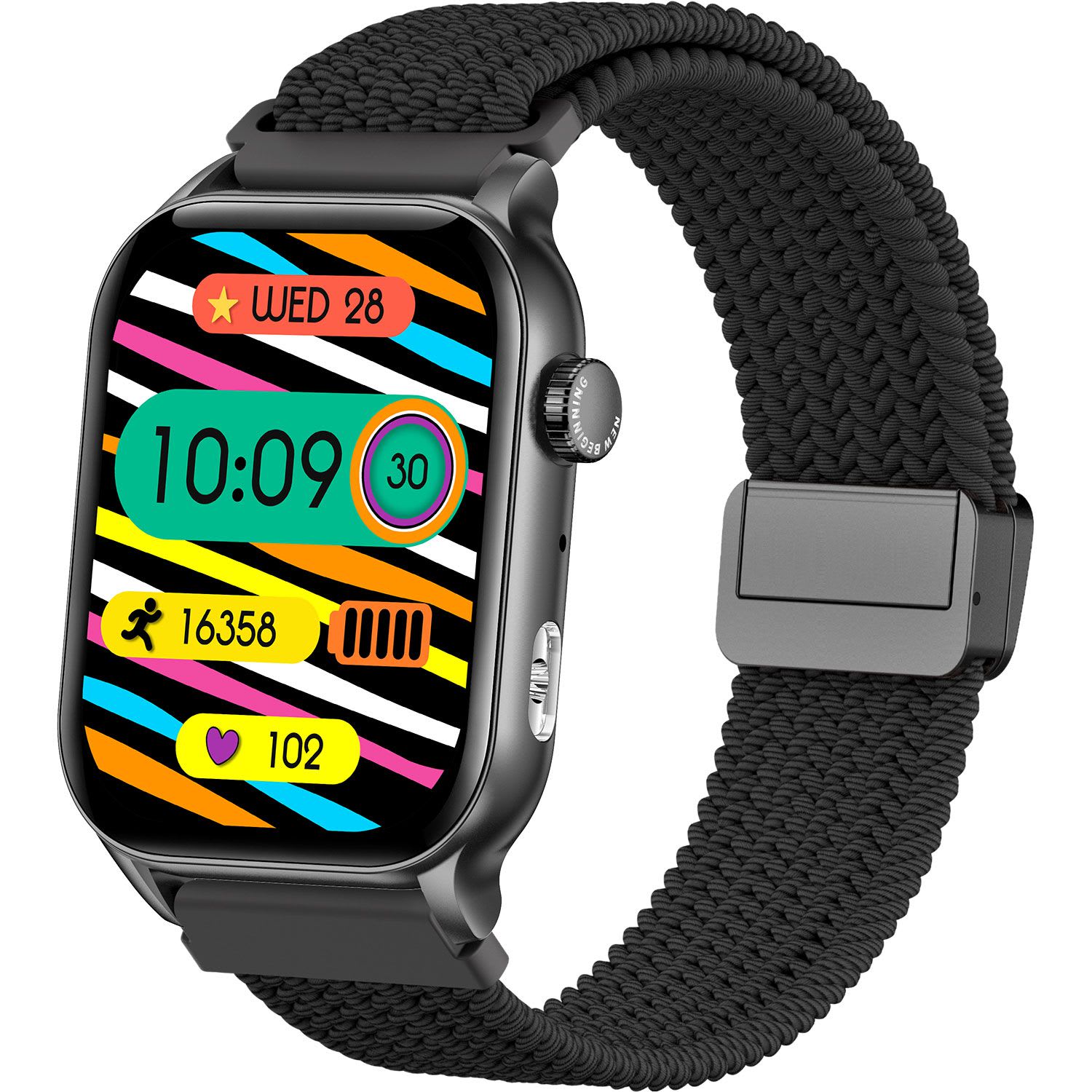 Sentio Smartwatch OmniFit Amoled Black | Plaisio.gr