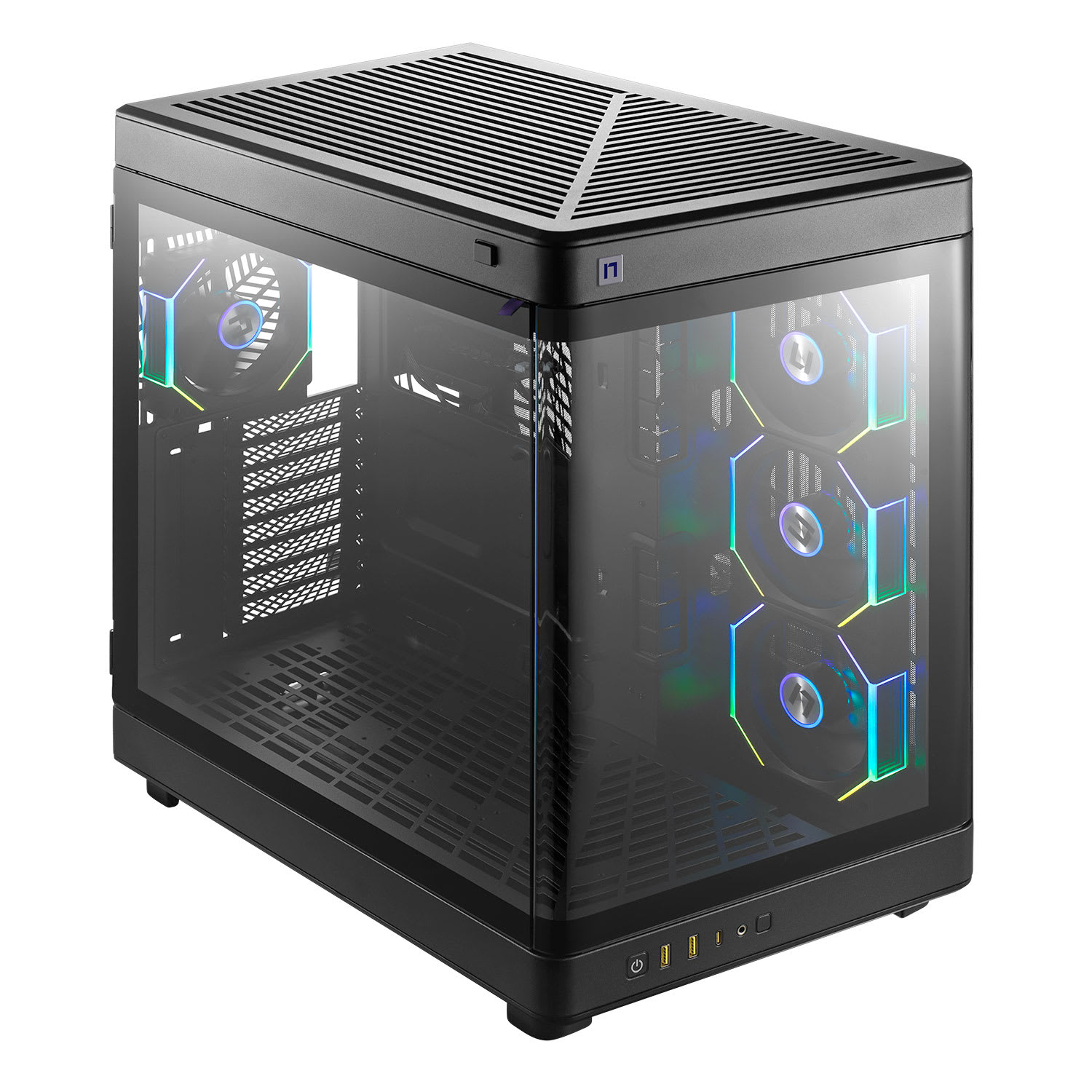 Nemesis Full Tower Case Black | Plaisio.gr