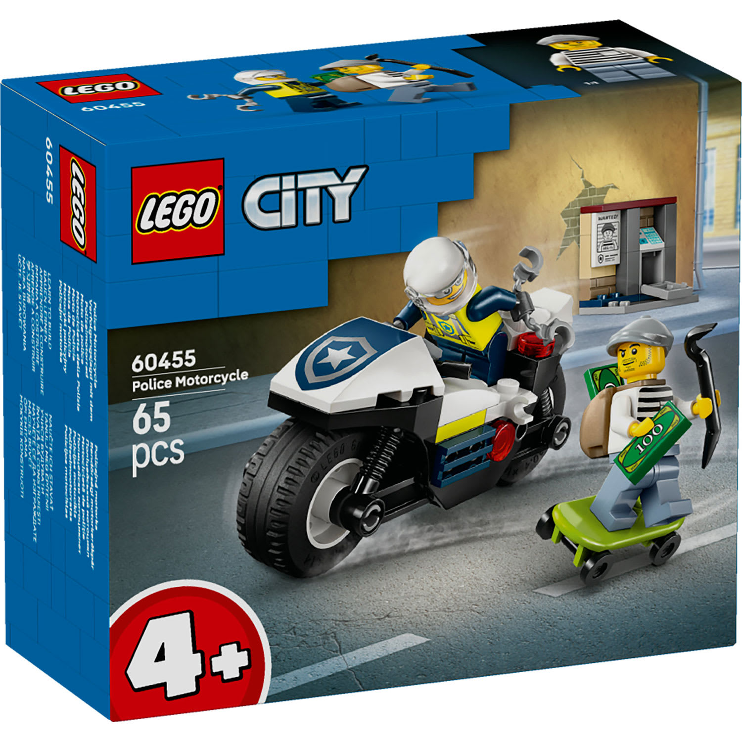 60455 Police Motorcycle Chase | Plaisio.gr