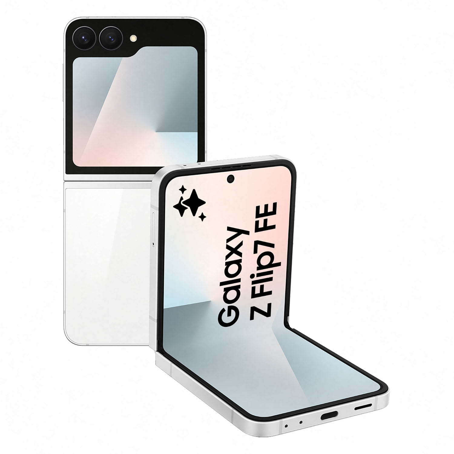 Samsung Galaxy Z Flip7 FE 128GB 5G White | Plaisio.gr