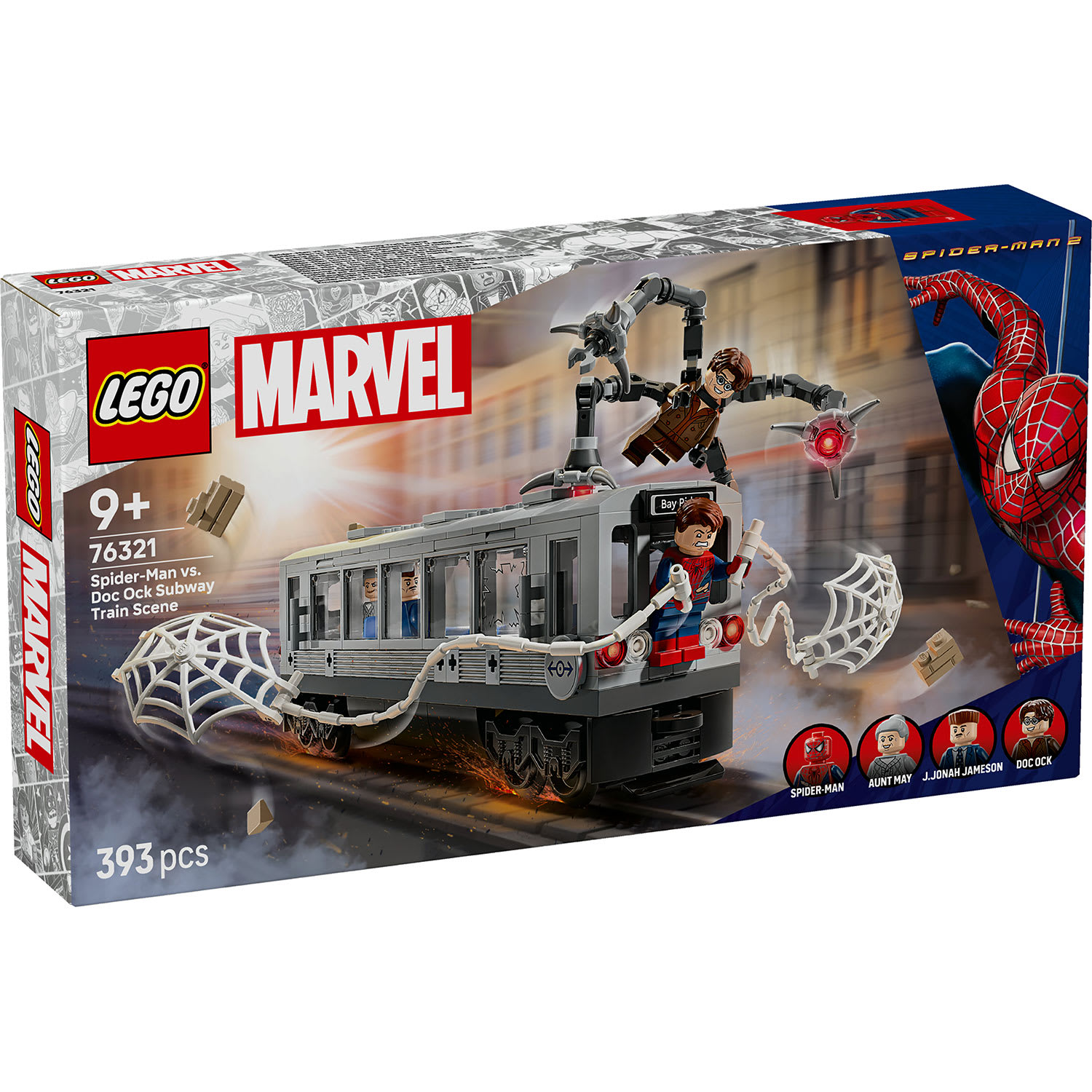 Spider-Man Vs. Doc Ock Subway Train Scen 46321 | Plaisio.gr