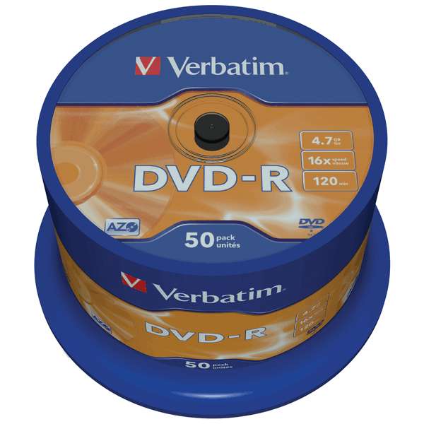 Verbatim DVD-R 50 τεμ. | Plaisio.gr